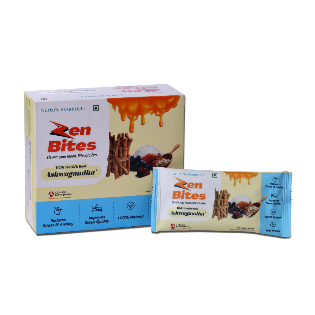Zen Bites| Ashwagandha Granola Bar – Nurture Essential